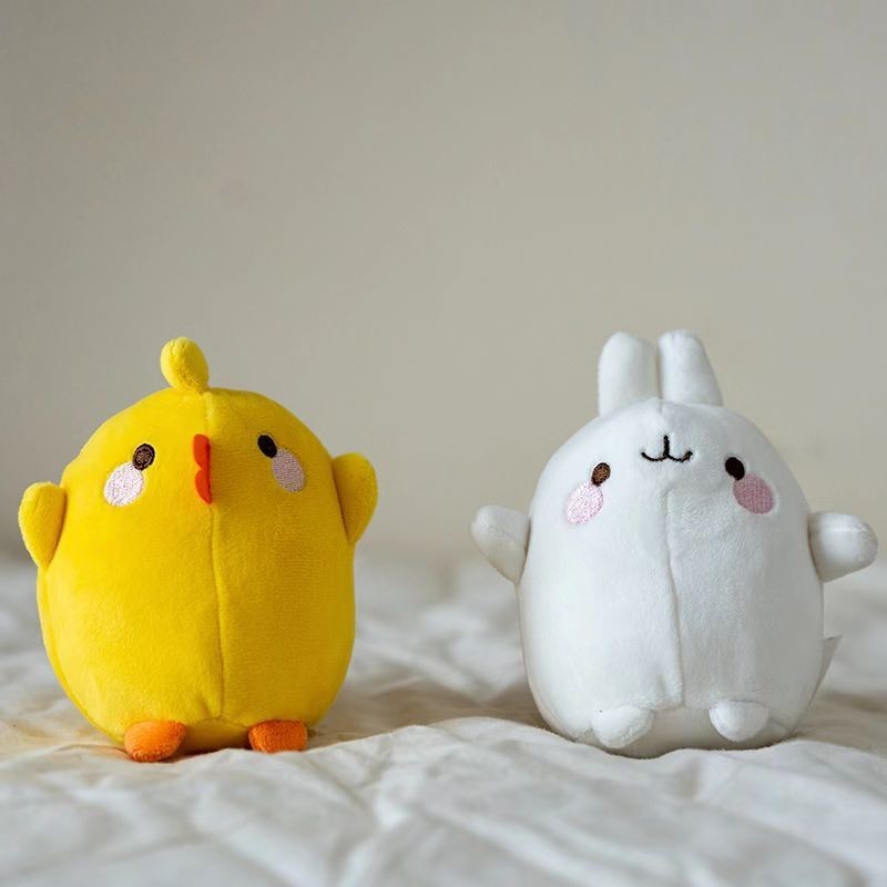 Fabricante Genuíno Coelho molang molang autorizado Cute Lang Rabbit piupiu Little Yellow Chicken ...