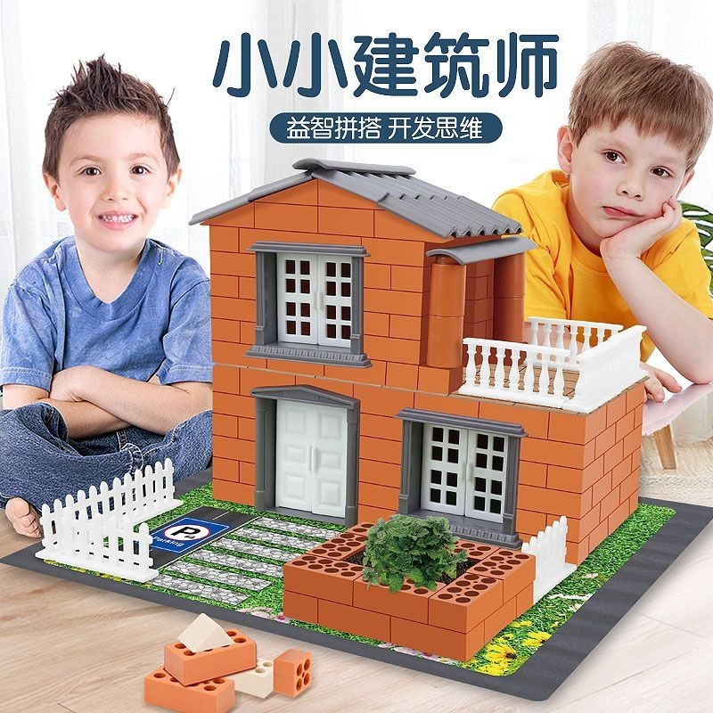 Claymaker Build House diy Modelo feito a mão Construindo Tijolos ... Claymaker Build House diy Modelo feito a mão Construindo Tijolos ...