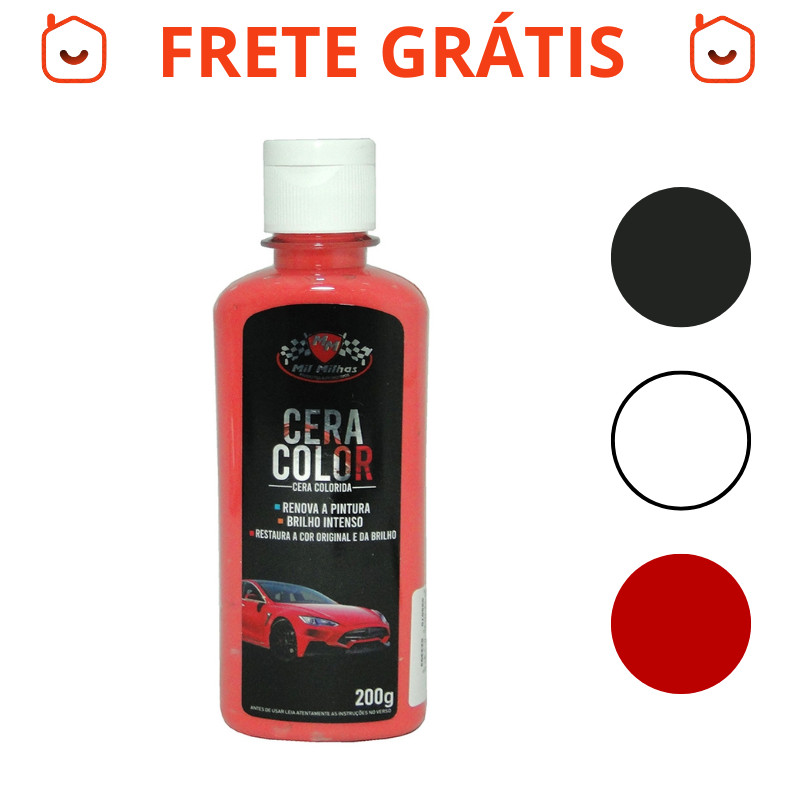 Cera Automotiva com Carnáuba Premium Liquida C/ Carnaúba Proauto 200g ...