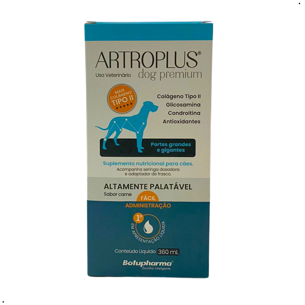 Artroplus Dog Suplemento Nutricional Carne 360ml | Shopee Brasil