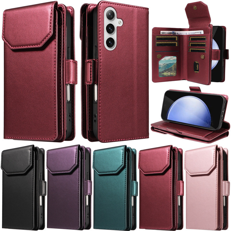 Capa Com Zíper Para Samsung Galaxy A36 A56 A16 A06 A55 A35 A25 A15 A05S A54 A34 A14 A53 A33 A73 ...