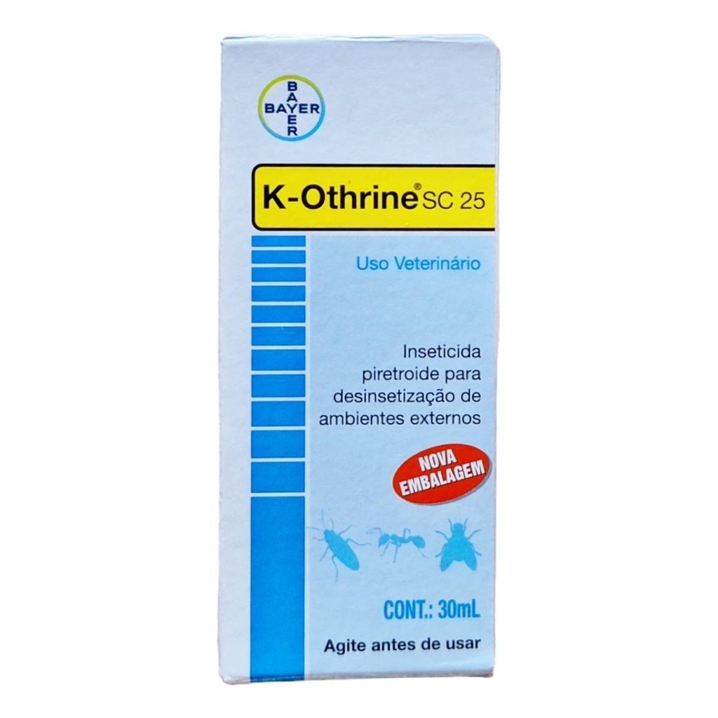 Inseticida Para Moscas, Baratas e Formigas K-othrine SC 25 30ml - Bayer ...