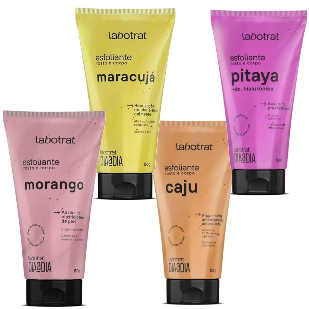 Esfoliante Rosto e Corpo 150g Labotrat - Escolher Modelo | Shopee Brasil