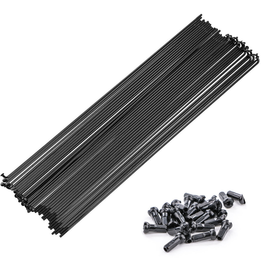 Raio Inox Aro 26 Bike Mtb Enduro 255mm X 2mm Preto 72 Raios | Shopee Brasil