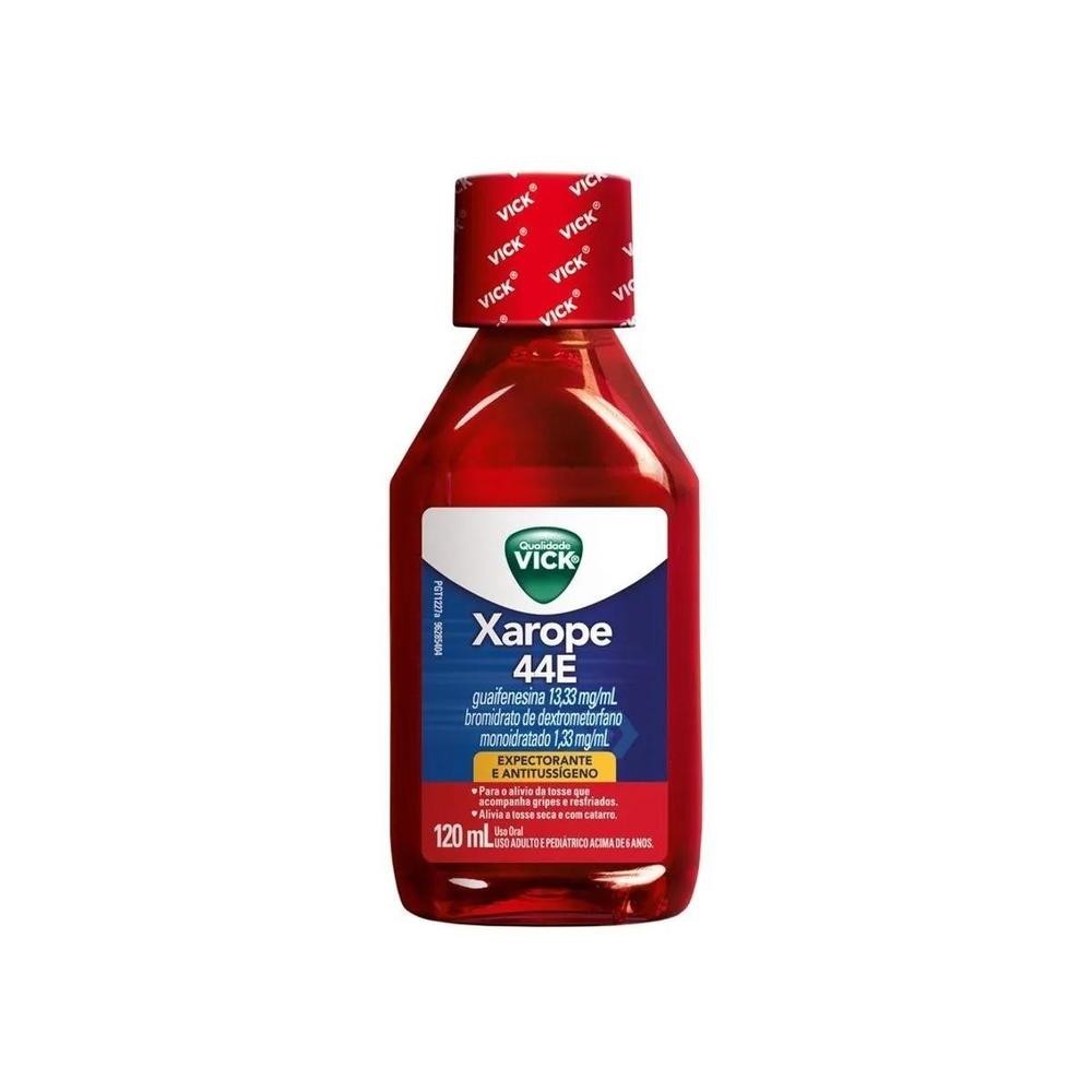 Xarope Expectorante Vick 44E Solução Oral 120ml | Shopee Brasil