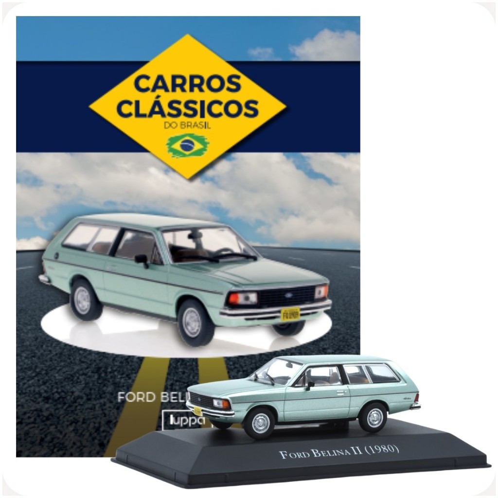 Carros Clássicos do Brasil: Ford Belina II (1980) - Edição 14 | Shopee ...
