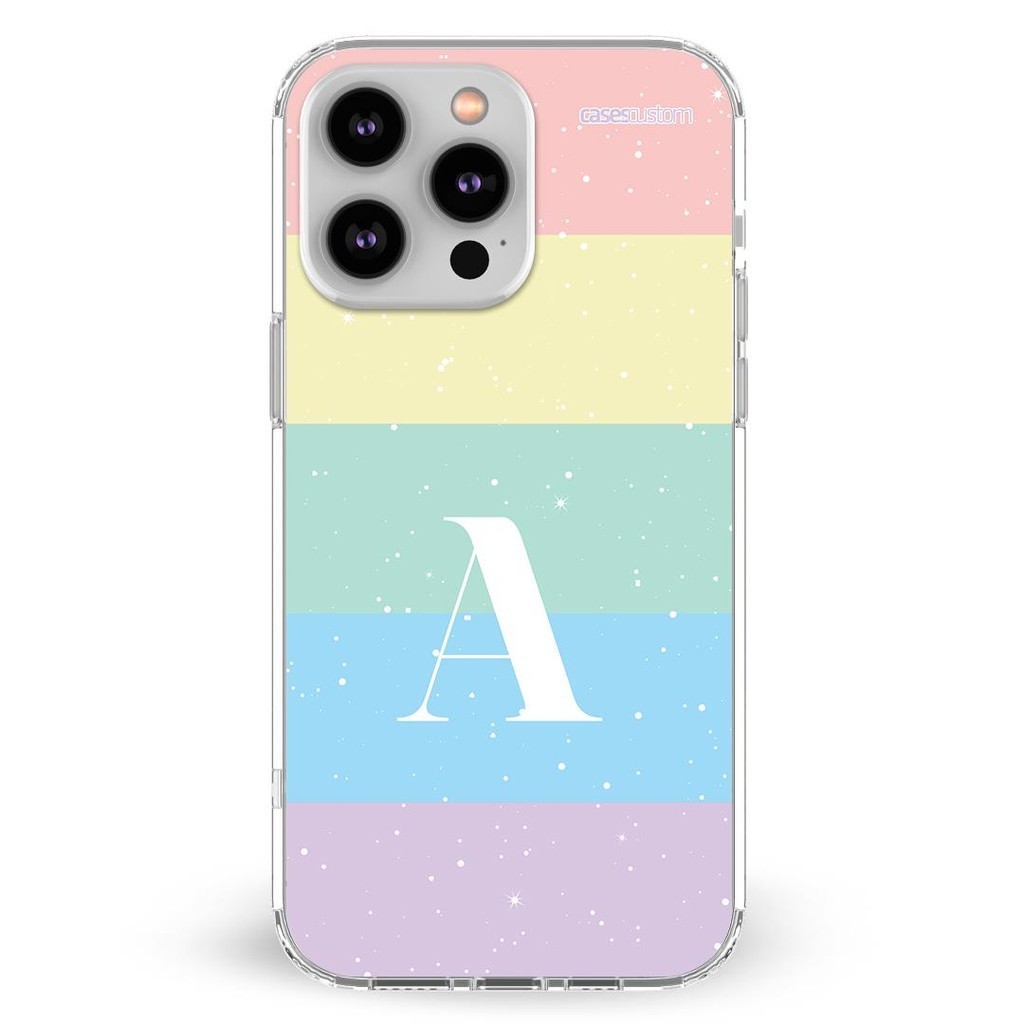 Capa Cases Capinha De Celular Arco-íris Delicado Personalizada Com Seu ...