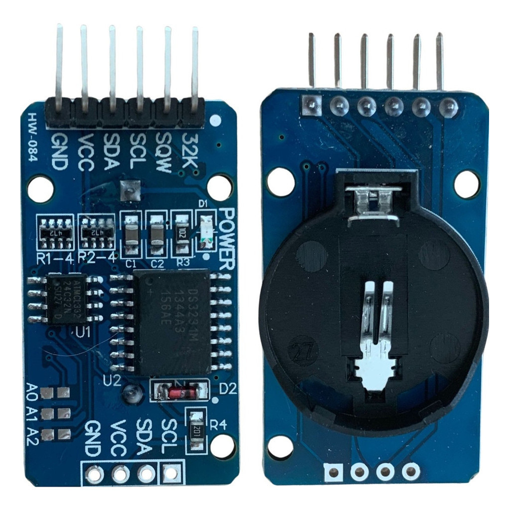 Módulo Rtc Real Time Clock Ds3231 Arduino Esp8266 Esp32 | Shopee Brasil