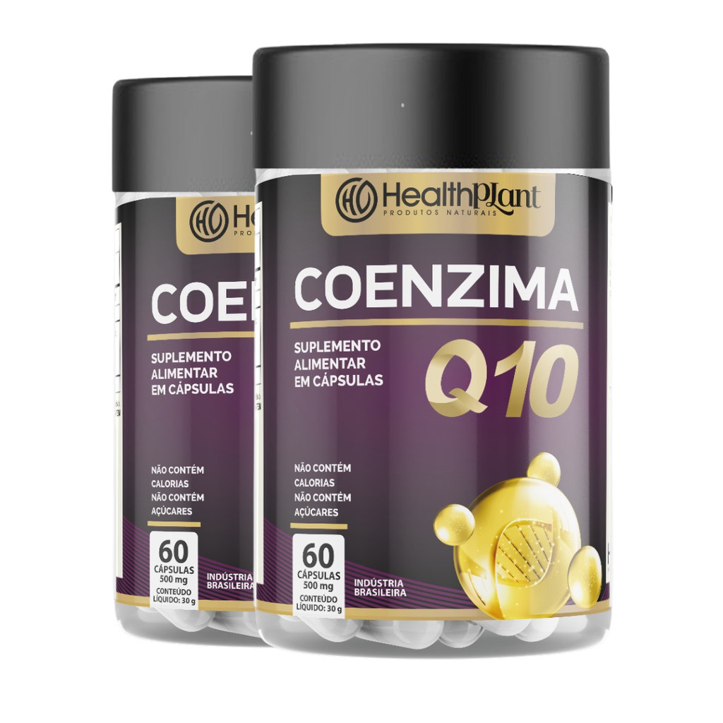 kit 2 x Coenzima Q10 Ubiquinol 500mg Imunidade Resistencia Saúde 120 Cápsulas | Shopee Brasil