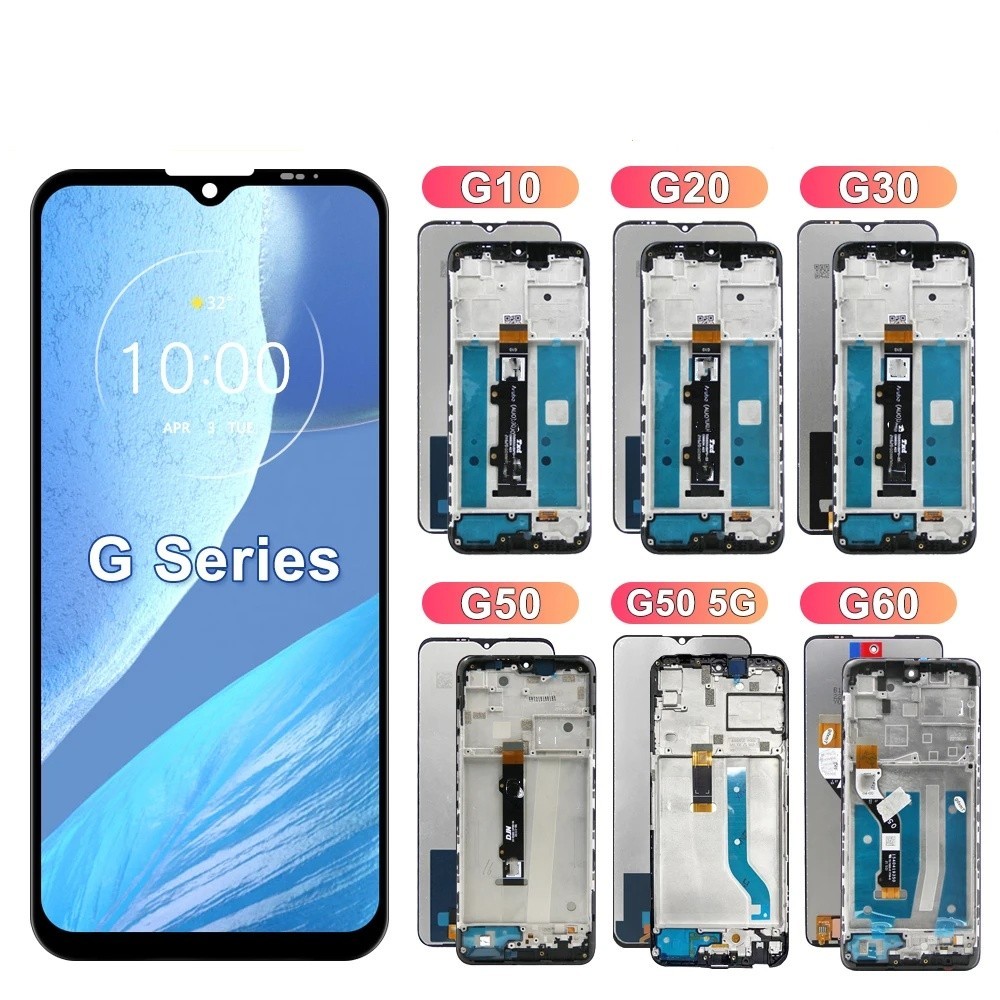 Vivid Display Para Motorola Moto G10&G20&G30&G50&G50 5G&G60&G60S Tela ...