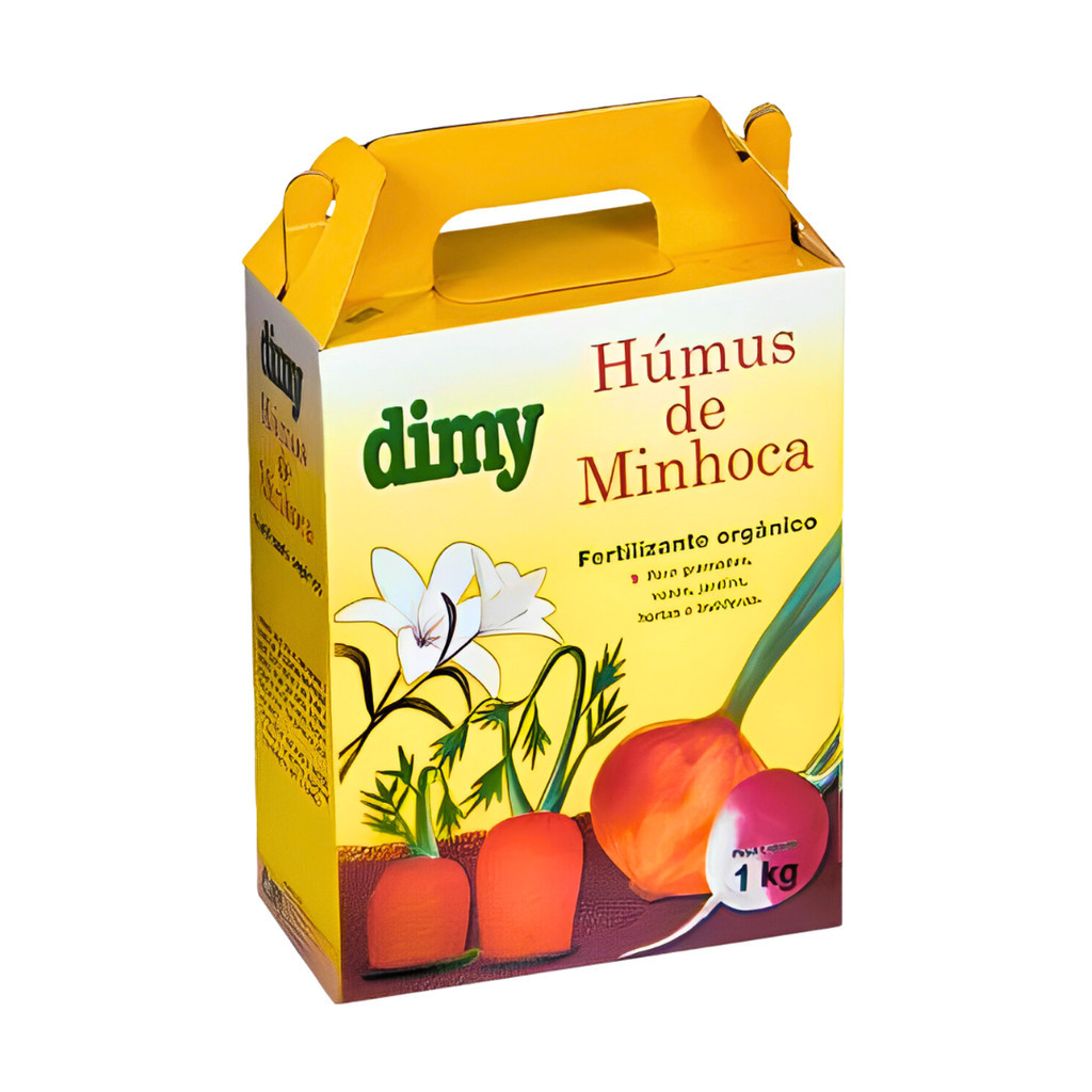 Adubo Fertilizante Húmus de Minhoca Dimy - 1kg | Shopee Brasil