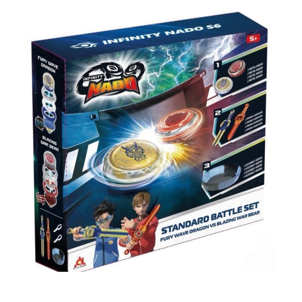 Kit Arena Infinity Nado Battle Set Série | Shopee Brasil