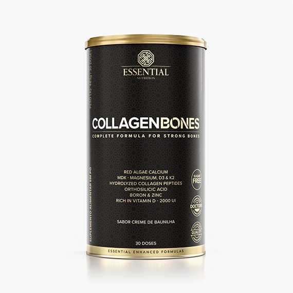 Essential Nutrition Collagen Bones 483G | Shopee Brasil