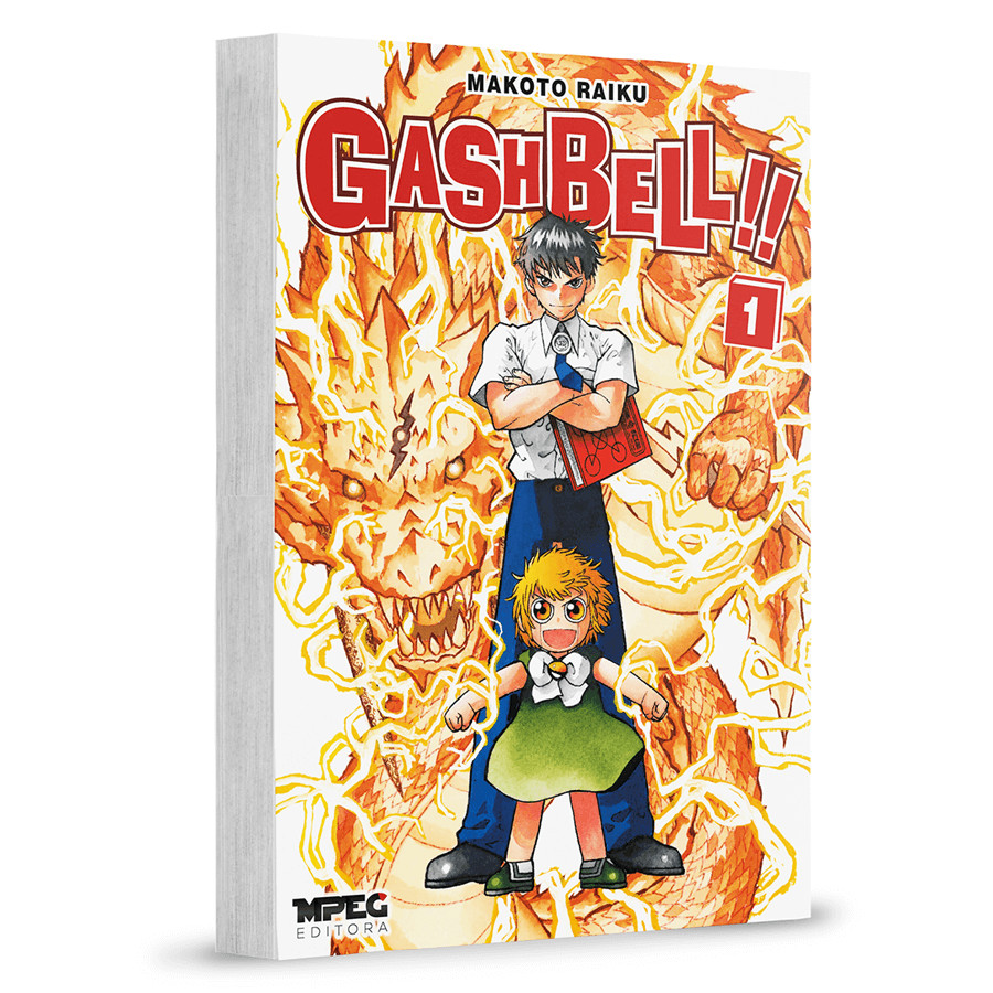 Mangá Gash Bell - Vol. 01 (MPEG, Lacrado) - Escorrega o Preço