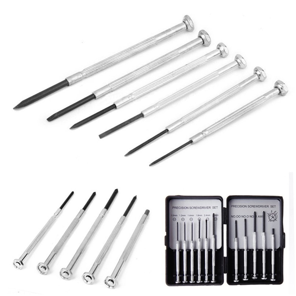 Kit Jogo Chaves De Precisão Fenda Philips Relogio Relojoeiro | Shopee ...