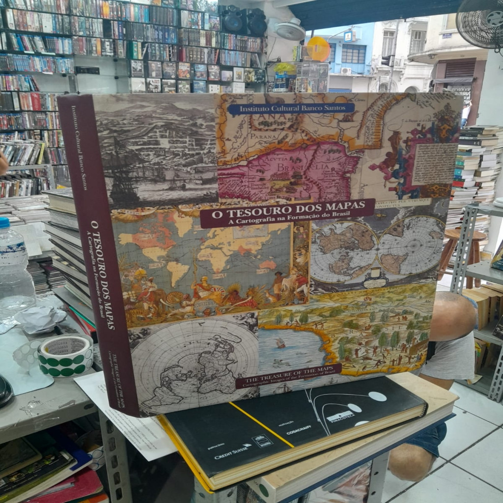 O Tesouro Dos Mapas - A cartografia na Formação do Brasil autor Paulo ...