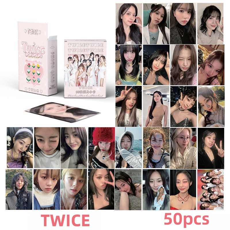 50-119pcs TWICE Photocards Laser Hologram Lomo Cards With You I GOT YOU MISAMO Nayeon Jeongyeon ...