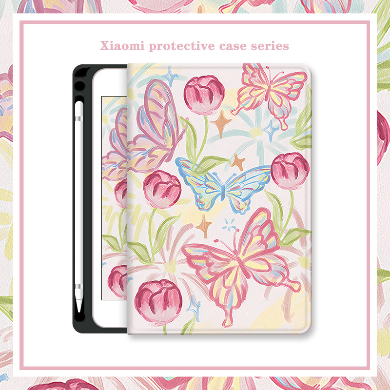 Para Xiaomi MiPad 5 6 Pro Redmi Pad SE Capa 2023 Suporte De Couro ...