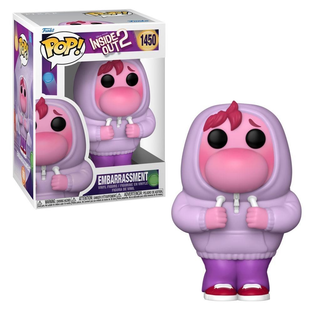 Boneco Funko Pop! Disney Inside Out 2 - Embarrassment | Shopee Brasil