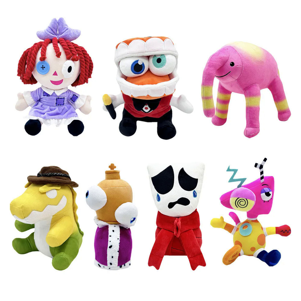 O Amaz Digital Circuses Plush Figura Conjunto De Brinquedos Doll ...