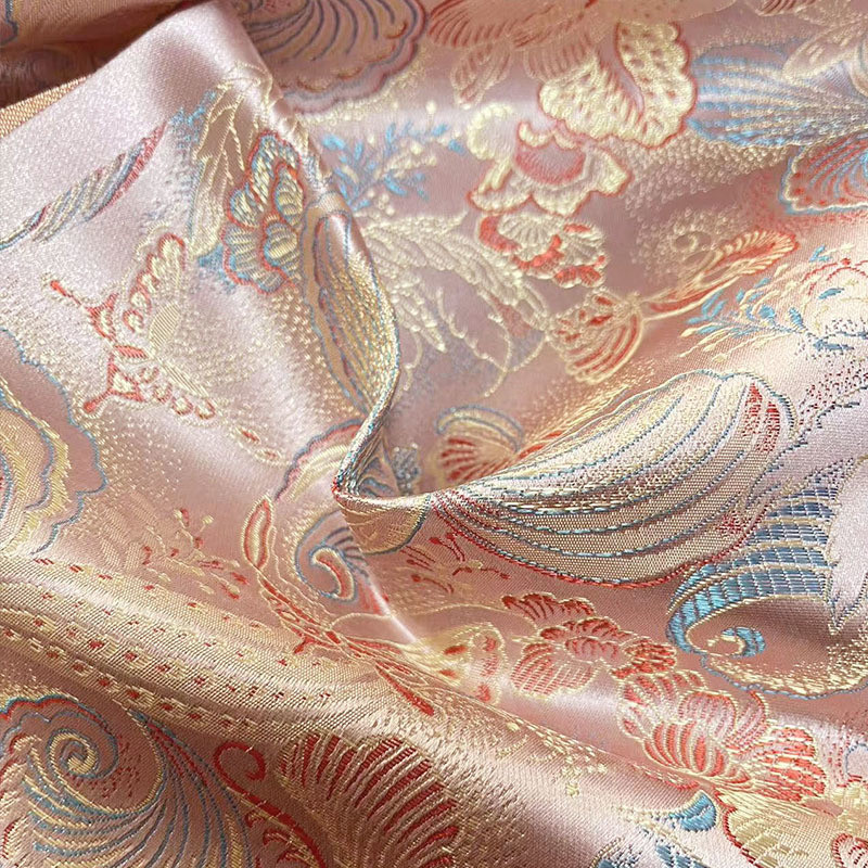 Tecido Hanfu tudo vestido de pano de seda roupas tecido brocado ...