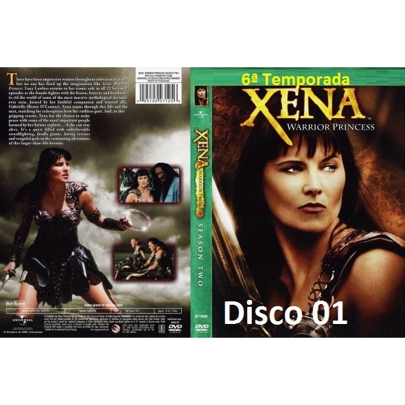 Dvd Xena - As 6 Temporadas Completas - Dublado ou Legendado - 24 Discos ...