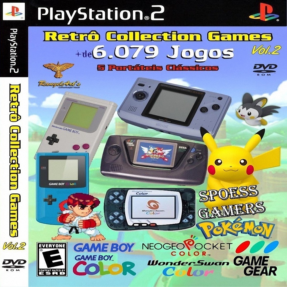 Retrô Collection Games Vol.2 Ps2 Patch | Shopee Brasil
