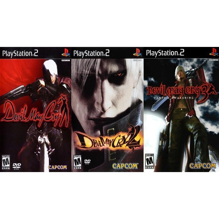 Kit Devil May Cry Collection com 3 Jogos (PS2) kit | Shopee Brasil