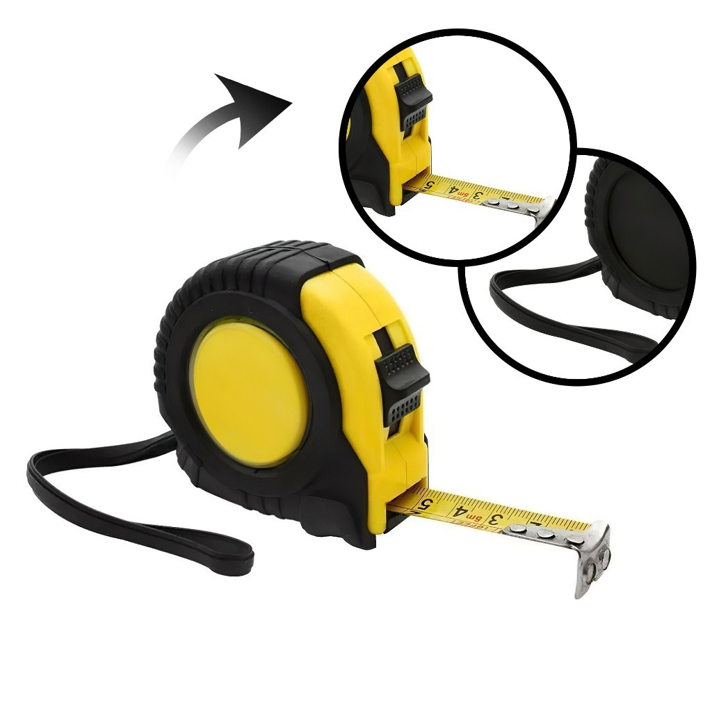 Trena de Aço 10m x 25mm com Trava e Emborrachada e com Alça - Fita ...