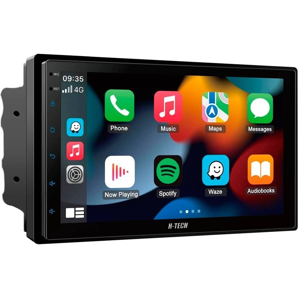 Central Multimidia 7pol QLED QuadCore 2GB 64GB Android Carplay Android Auto | Shopee Brasil