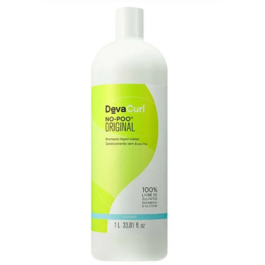 Deva Curl Shampoo No Poo Original Higienizador Sem Espuma 1L | Shopee ...