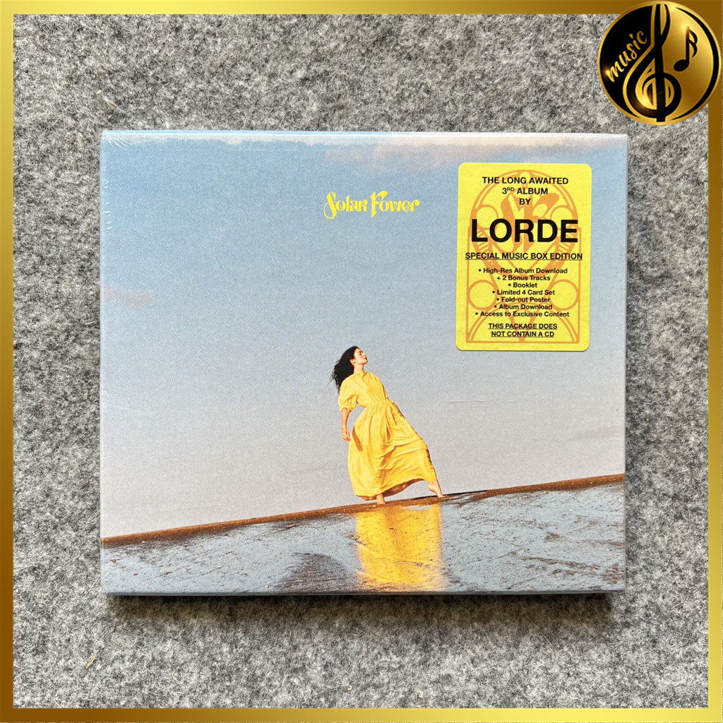 Lorde Solar Power Digital Album Original Box Set [Lacrado] Brand New ...