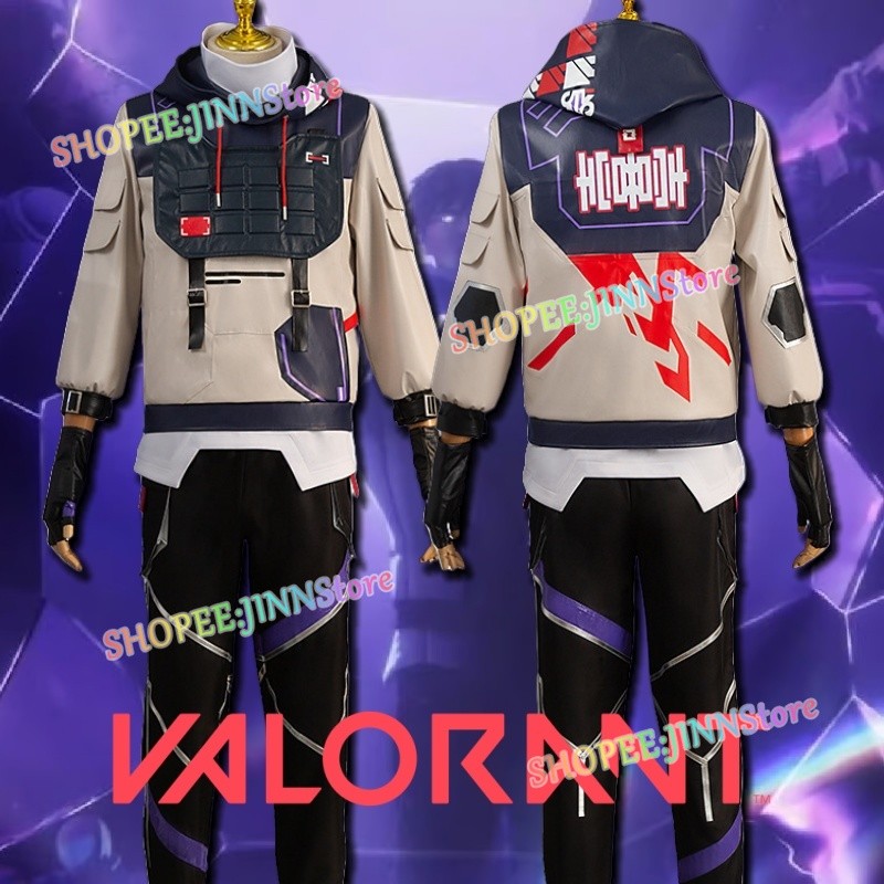 - JINN-Game VALORANT Cosplay ISO Uniformes Roleplay Outfits Trajes De ...