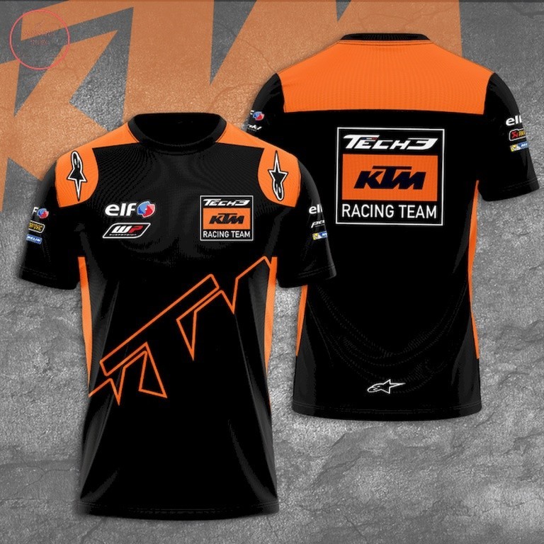 Camiseta Tech3 KTM Racing Team 3D | Shopee Brasil