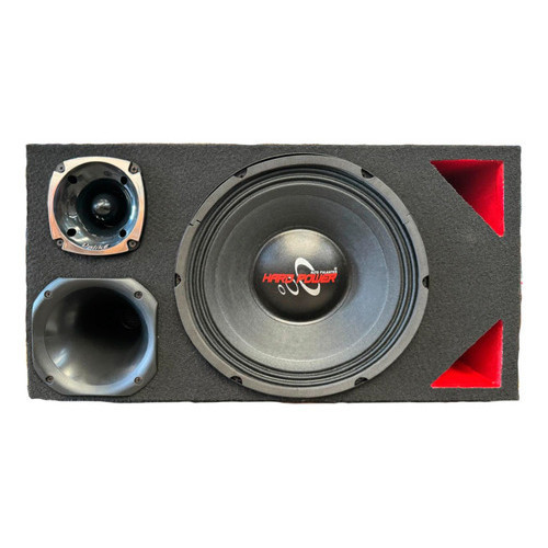 CAIXA TRIO DUTO TRIANGULO ALTO FALANTE HARD POWER HP 750 SOM AUTOMOTIVA | Shopee Brasil