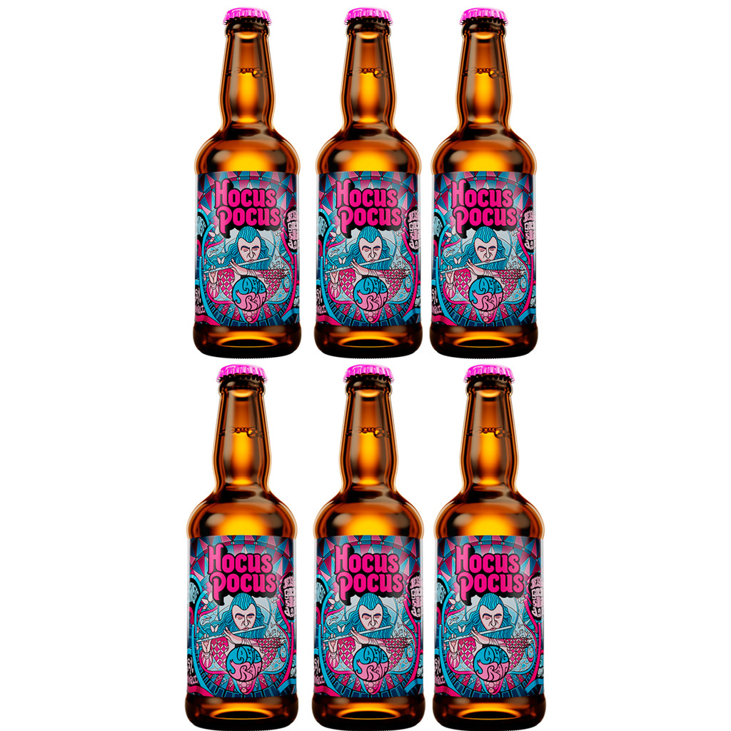 CERVEJA HOCUS POCUS MAGIC TRAP 500ML PACK C/6UNID | Shopee Brasil