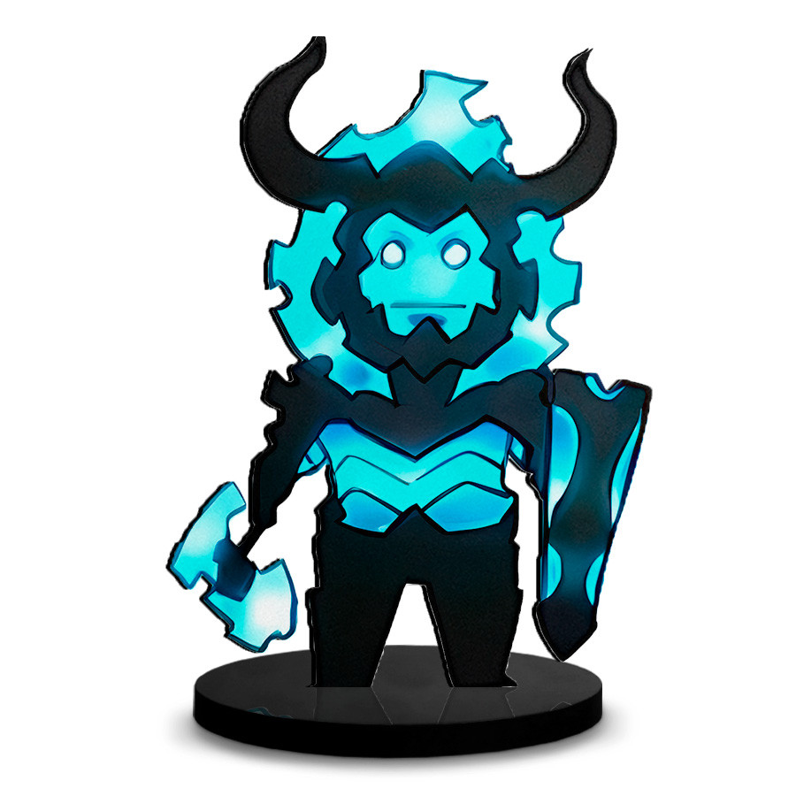 Totem Médio Iron Solo Leveling - 14cm + Base | Shopee Brasil