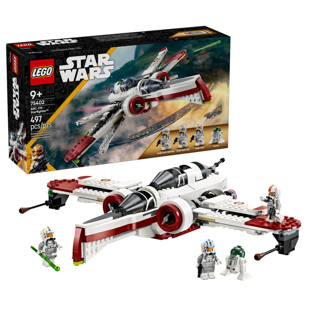 Lego Star Wars – Caça Estelar ARC-170 Starfighter - 75402 | Shopee Brasil