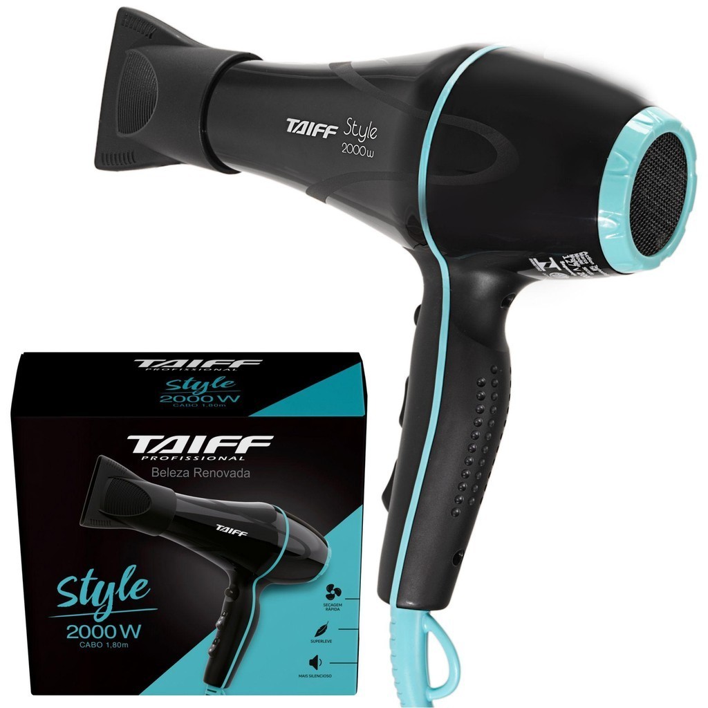 Secador De Cabelo Taiff Style Profissional Original 2000W | Shopee Brasil