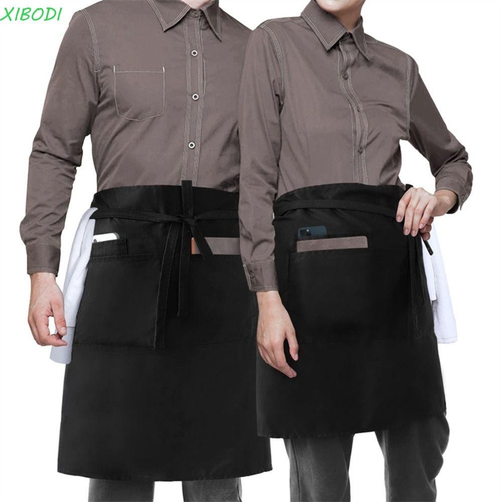 Avental De Chef XIBODI , Com 2 Bolsos , Aventais De Trabalho Para Casa ...