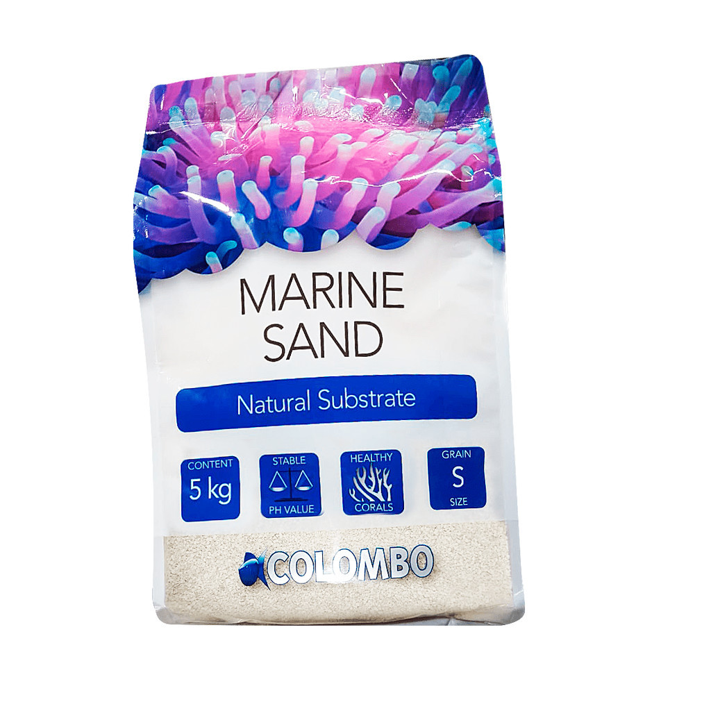 Substrato Natural Colombo Marine Sand 5kg S Aquario Marinho | Shopee Brasil
