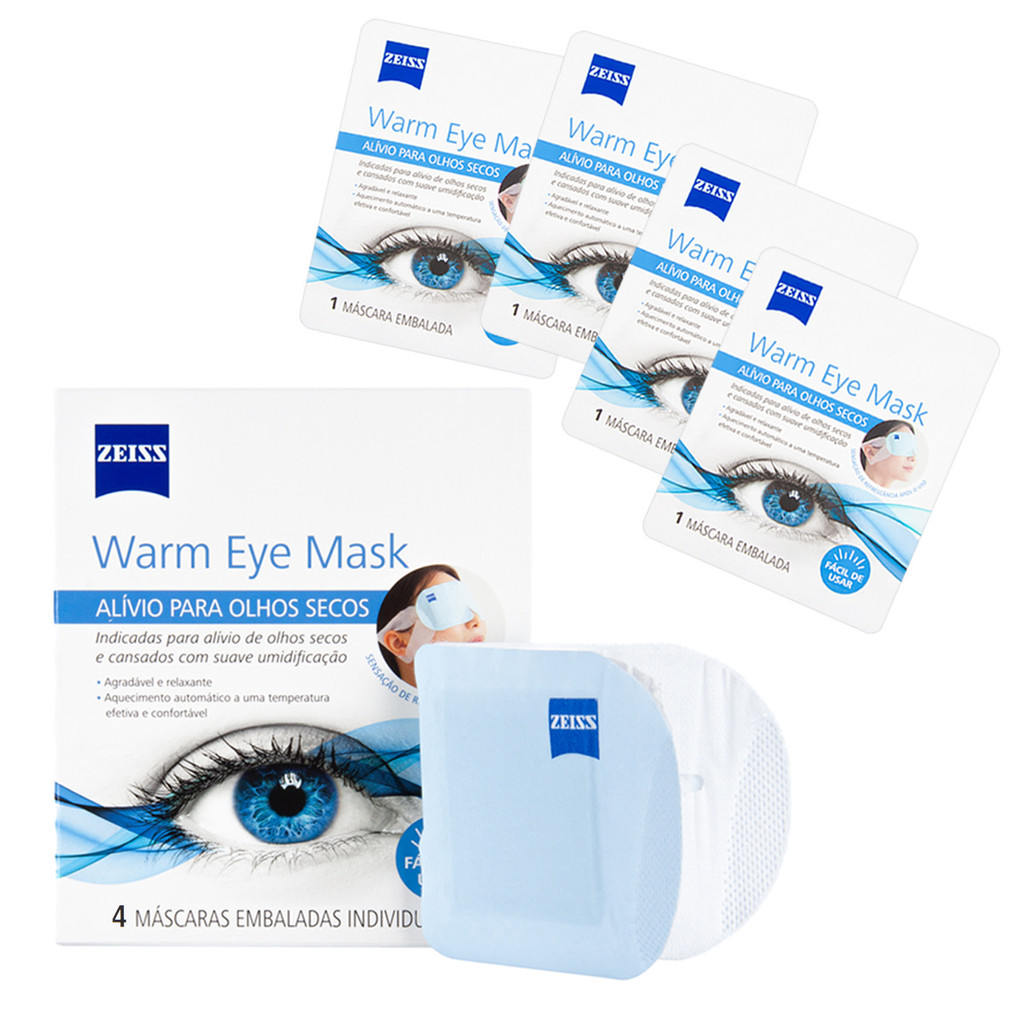 Zeiss Warm Eye Mask 4 Unidades | Shopee Brasil