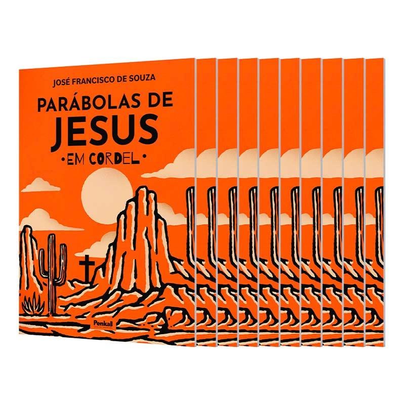 KIT 10 PARABOLAS DE JESUS EM CORDEL | Shopee Brasil