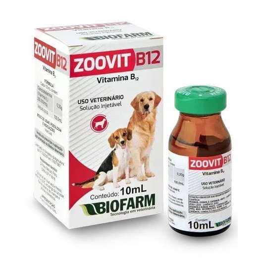ZOOVIT B12 10ml – Suplemento Vitamínico para Pets | Shopee Brasil