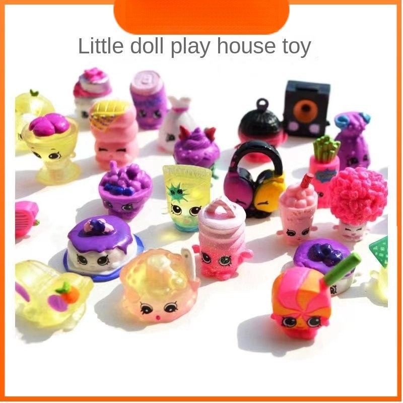 50/100 Peças Shopkins Série 1-6 Mini Alce Colecionável Dolls Shopkin ...