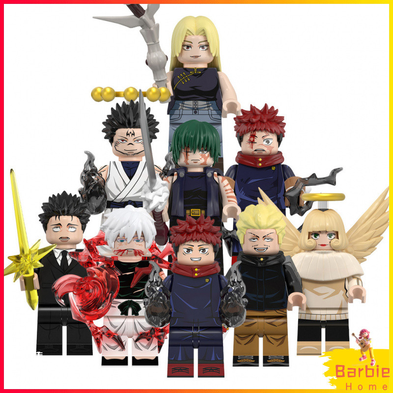 [1557 Pessoas Coletadas] Compatível com Lego Jujutsu Kaisen Série Zenin ...