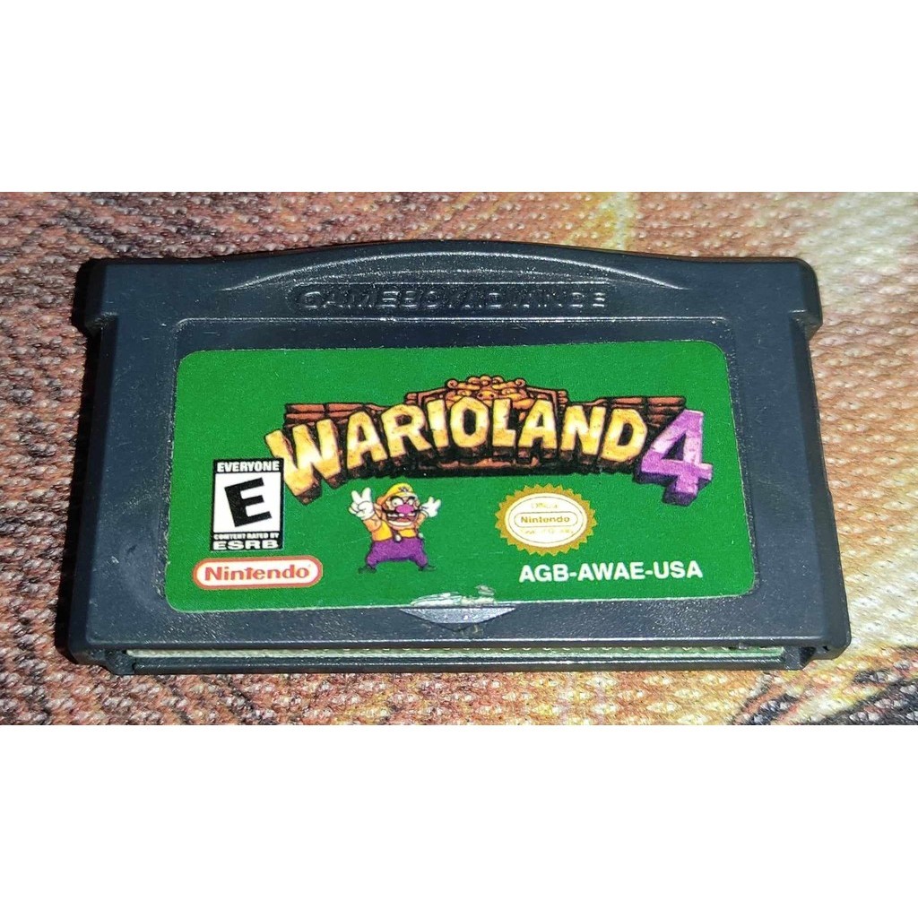 Jogo WarioLand 4 Game Boy Advance Wario GBA Funcionando 100%,cartucho ...