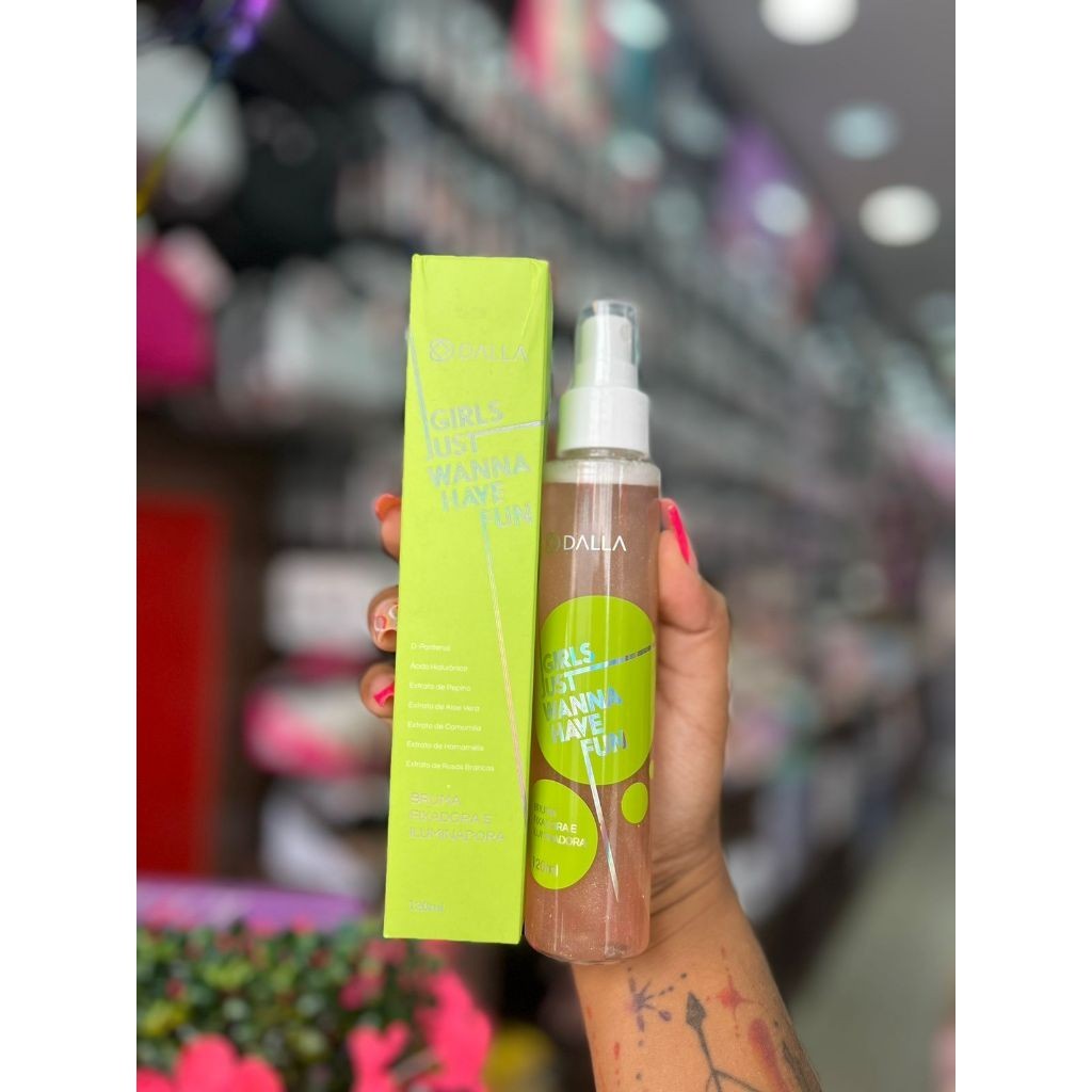 Bruma Fixadora Iluminadora Girls Just Wanna Have Fun - Dalla | Shopee ...