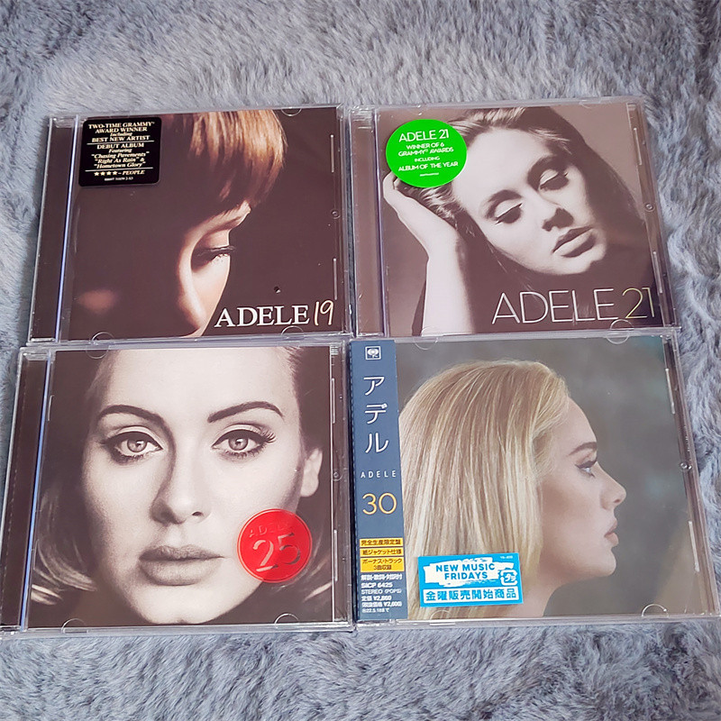 Cd ADELE ADELE 19 21 25 30 Lata Anos em Círculo Álbum 4 Pacotes ...