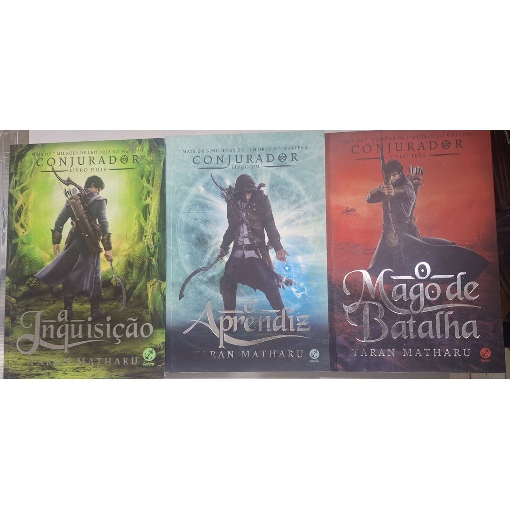 Trilogia Conjurador: O Aprendiz / A Inquisição / O Mago de Batalha de ...